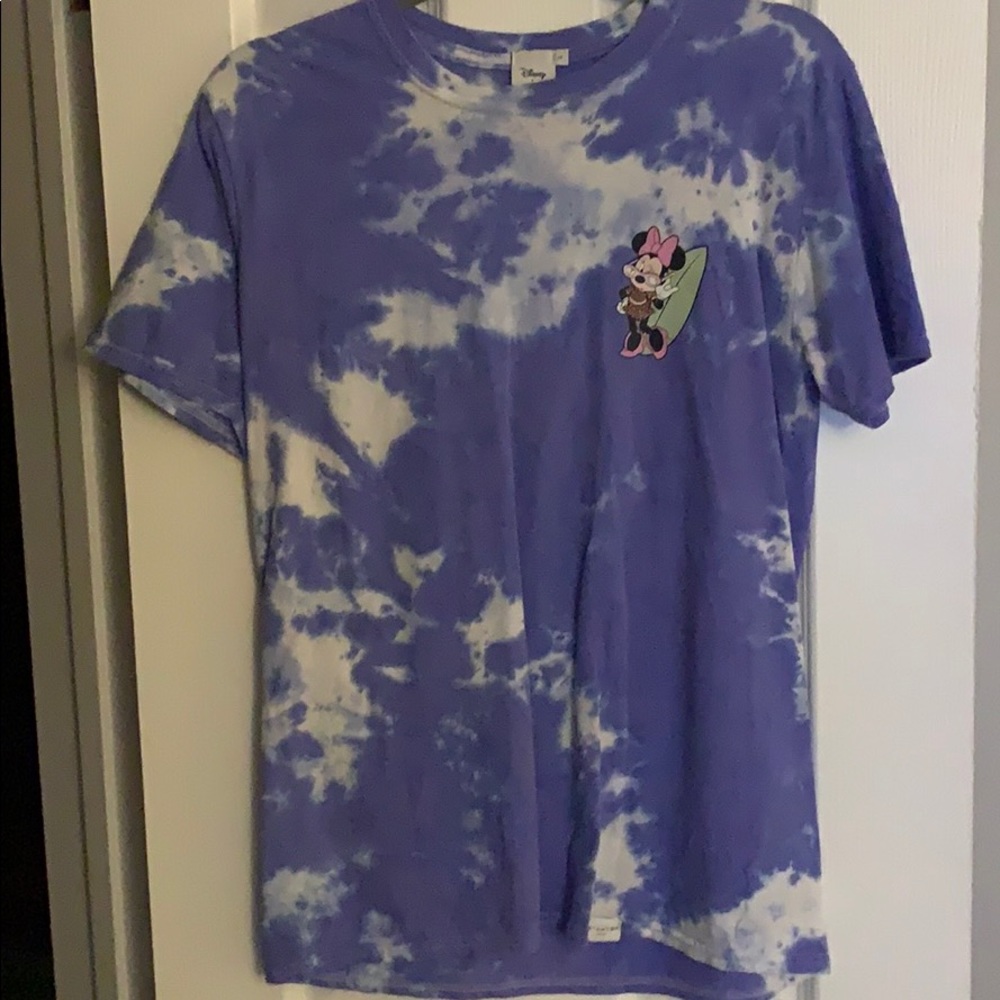 Disney X Skinny Dip Minnie Mouse Tie Dye Tshirt - Gem